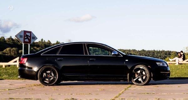Black Audi A6 2005 in Kaunas, with an engine capacity of 2.40 L and mileage of 240 thousand km for 4600 €, photo 10 on AUTOMOTO.COM.LV