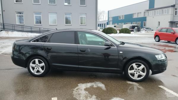 Melns Audi A6 2005 Marijampole, ar dzinēja tilpumu 2.70 L un nobraukumu 217 tūkst. km par 2800 €, foto 1 vietnē AUTOMOTO.COM.LV