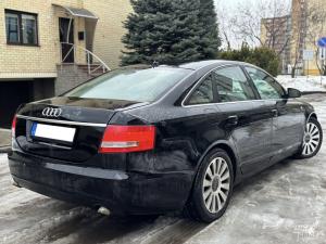 Melns Audi A6 2005 Kauņa, ar dzinēja tilpumu 3.00 L un nobraukumu 500 tūkst. km par 1990 €, foto 4 vietnē AUTOMOTO.COM.LV