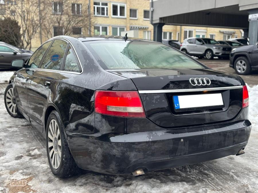 Melns Audi A6 2005 Kauņa, ar dzinēja tilpumu 3.00 L un nobraukumu 500 tūkst. km par 1990 €, foto 7 vietnē AUTOMOTO.COM.LV