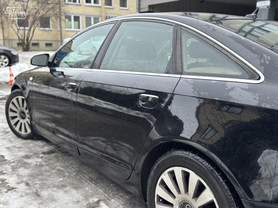 Melns Audi A6 2005 Kauņa, ar dzinēja tilpumu 3.00 L un nobraukumu 500 tūkst. km par 1990 €, foto 8 vietnē AUTOMOTO.COM.LV