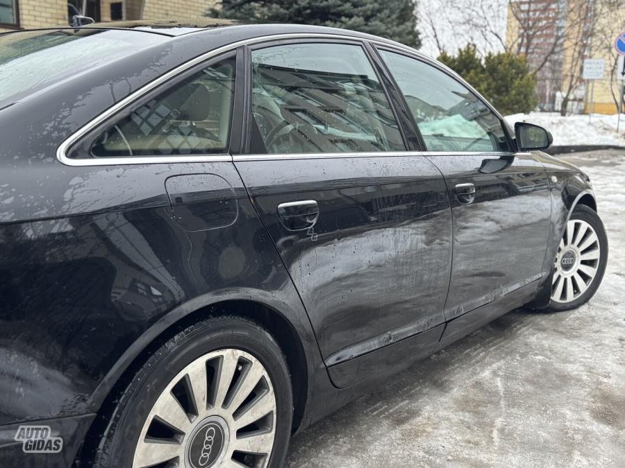 Melns Audi A6 2005 Kauņa, ar dzinēja tilpumu 3.00 L un nobraukumu 500 tūkst. km par 1990 €, foto 10 vietnē AUTOMOTO.COM.LV