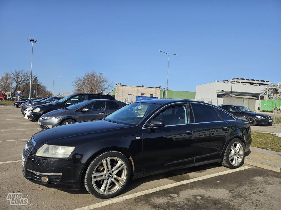 Black Audi A6 2005 in Klaipeda, with an engine capacity of 3.00 L and mileage of 316 thousand km for 2499 €, photo 1 on AUTOMOTO.COM.LV