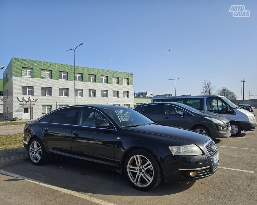 Black Audi A6 2005 in Klaipeda, with an engine capacity of 3.00 L and mileage of 316 thousand km for 2499 €, photo 2 on AUTOMOTO.COM.LV