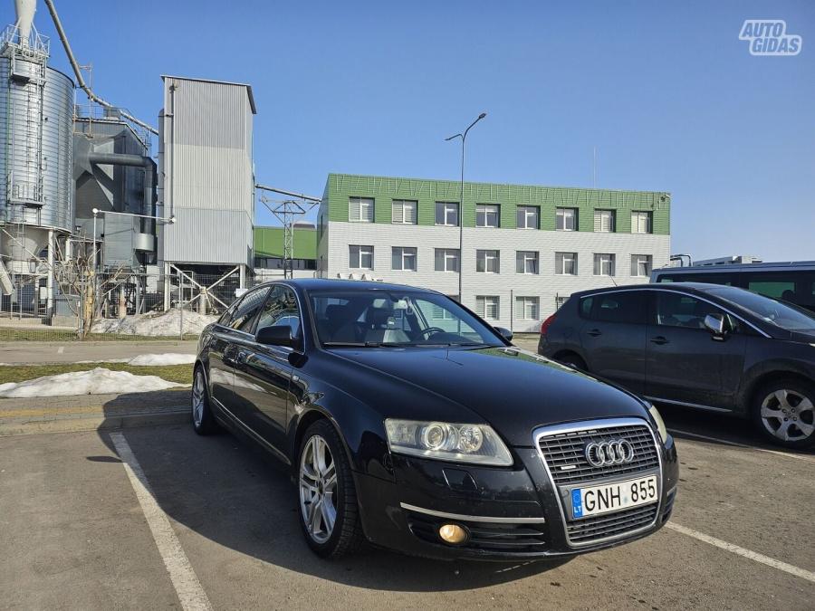 Black Audi A6 2005 in Klaipeda, with an engine capacity of 3.00 L and mileage of 316 thousand km for 2499 €, photo 3 on AUTOMOTO.COM.LV