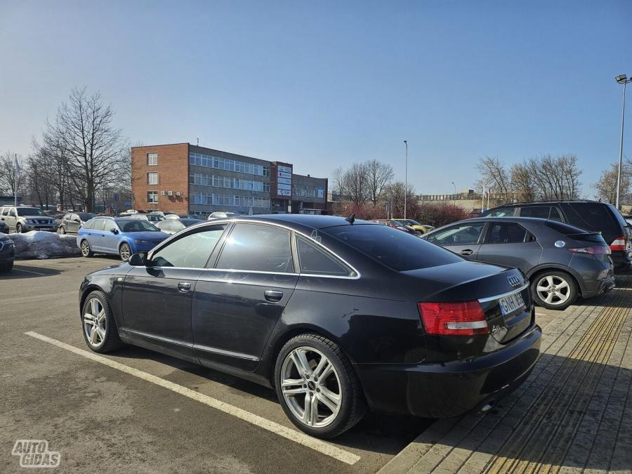 Black Audi A6 2005 in Klaipeda, with an engine capacity of 3.00 L and mileage of 316 thousand km for 2499 €, photo 9 on AUTOMOTO.COM.LV
