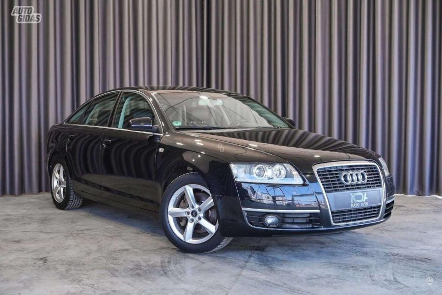 Black Audi A6 2005 in Marijampole, with an engine capacity of 2.70 L and mileage of 315 thousand km for 3250 €, photo 1 on AUTOMOTO.COM.LV