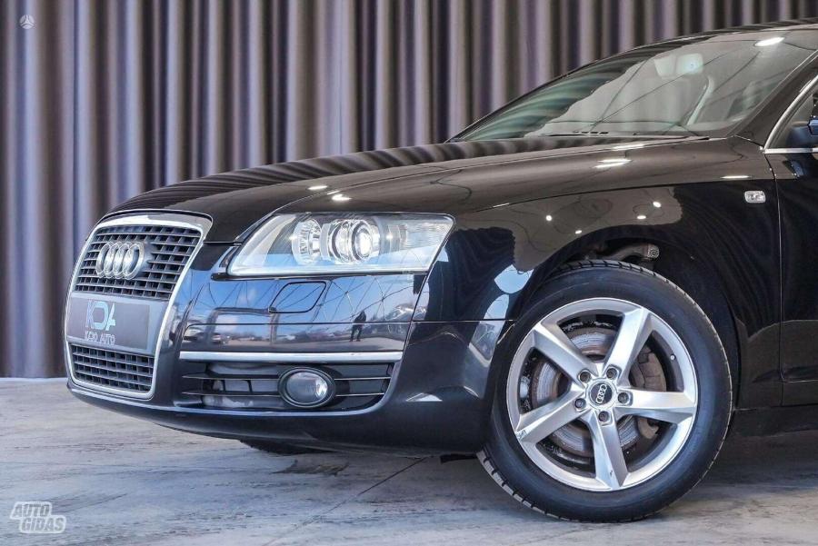 Black Audi A6 2005 in Marijampole, with an engine capacity of 2.70 L and mileage of 315 thousand km for 3250 €, photo 6 on AUTOMOTO.COM.LV