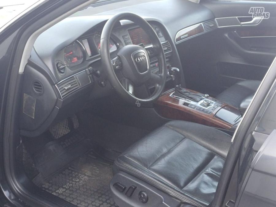 Black Audi A6 2005 in Kaunas, with an engine capacity of 3.00 L and mileage of 400 thousand km for 2050 €, photo 6 on AUTOMOTO.COM.LV