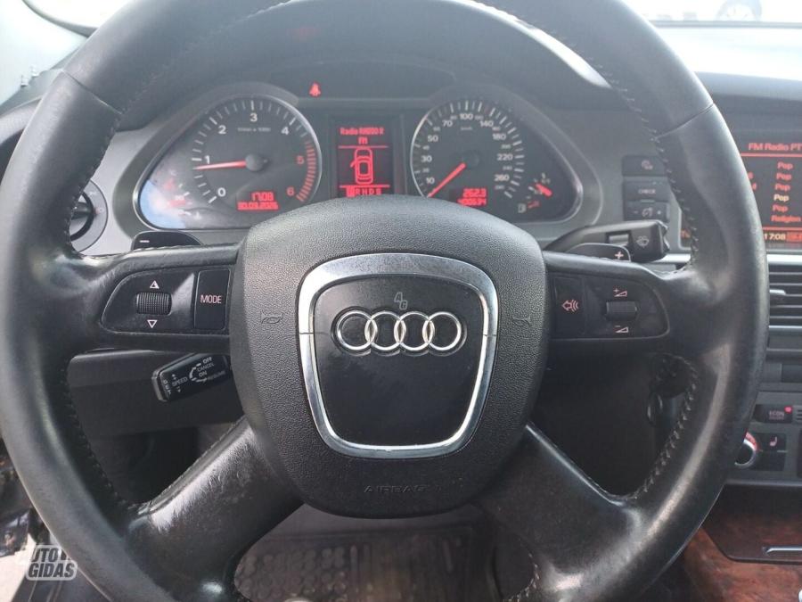 Black Audi A6 2005 in Kaunas, with an engine capacity of 3.00 L and mileage of 400 thousand km for 2050 €, photo 10 on AUTOMOTO.COM.LV