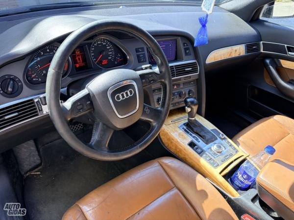 Melns Audi A6 2005 Tauragė, ar dzinēja tilpumu 2.40 L un nobraukumu 309 tūkst. km par 2150 €, foto 8 vietnē AUTOMOTO.COM.LV