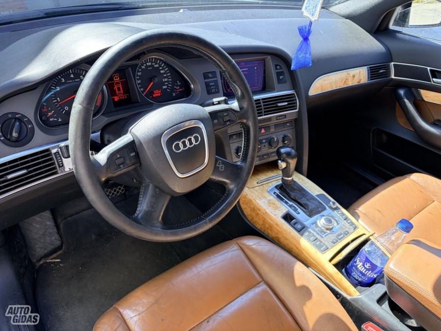 Black Audi A6 2005 in Taurage, with an engine capacity of 2.40 L and mileage of 309 thousand km for 2150 €, photo 9 on AUTOMOTO.COM.LV