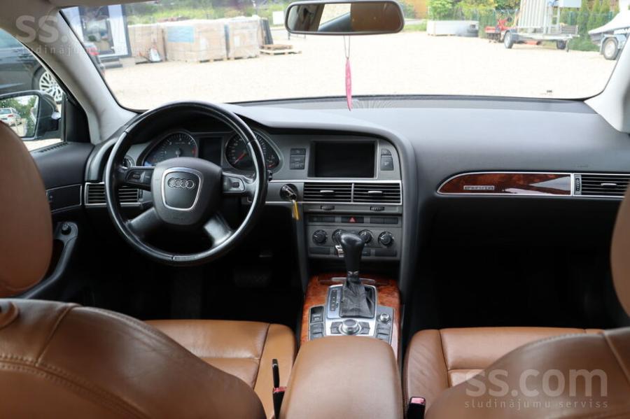 Black Audi A6 2005 in Gulbene, with an engine capacity of 2.70 L and mileage of 370 thousand km for 4490 €, photo 10 on AUTOMOTO.COM.LV