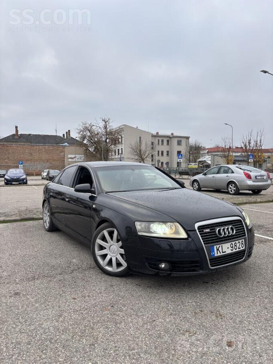 Черный Ауди А6 2005 в Елгава, объемом двигателя 2.70 л и пробегом 357 тыс. км за 2290 €, фото 6 на AUTOMOTO.COM.LV