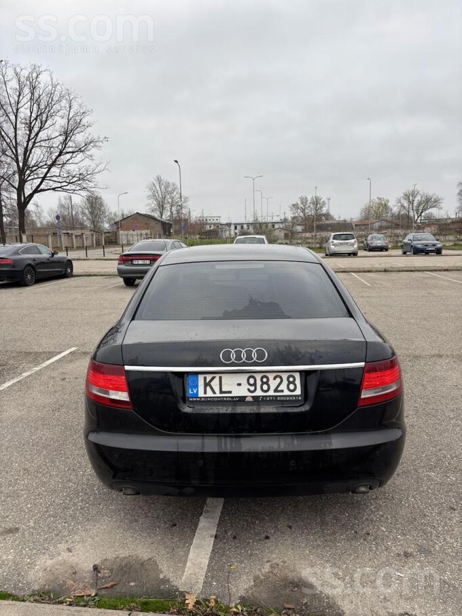 Черный Ауди А6 2005 в Елгава, объемом двигателя 2.70 л и пробегом 357 тыс. км за 2290 €, фото 8 на AUTOMOTO.COM.LV