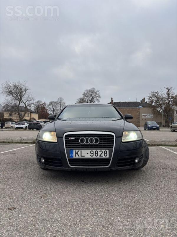Black Audi A6 2005 in Jelgava, with an engine capacity of 2.70 L and mileage of 357 thousand km for 2290 €, photo 10 on AUTOMOTO.COM.LV