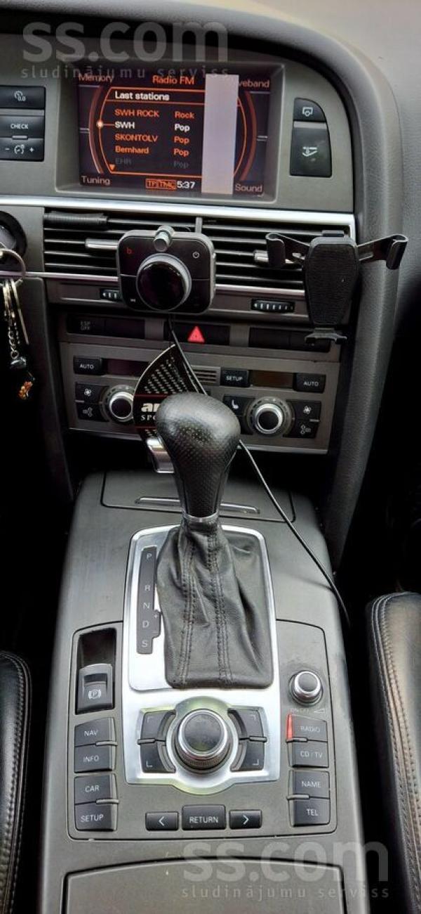 Black Audi A6 2005 in Madona, with an engine capacity of 3.00 L and mileage of 471 thousand km for 2000 €, photo 8 on AUTOMOTO.COM.LV