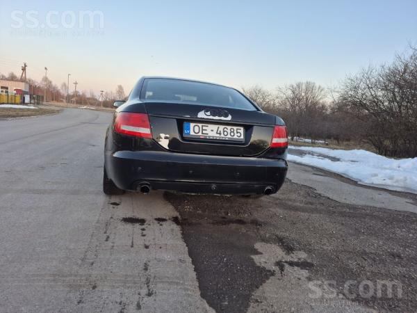 Melns Audi A6 2005 Liepāja, ar dzinēja tilpumu 2.40 L un nobraukumu 414 tūkst. km par 1000 €, foto 4 vietnē AUTOMOTO.COM.LV