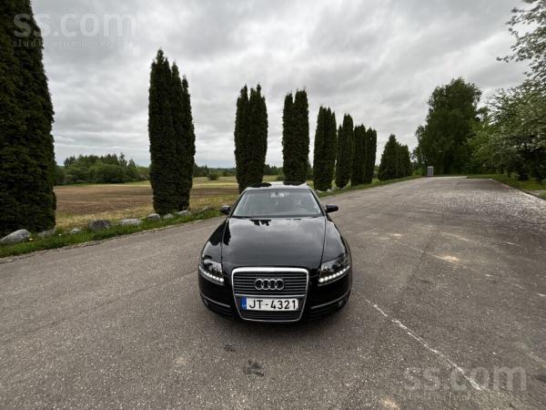 Black Audi A6 2005 in Daugavpils, with an engine capacity of 3.00 L and mileage of 353 thousand km for 3200 €, photo 1 on AUTOMOTO.COM.LV