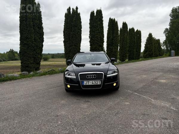 Black Audi A6 2005 in Daugavpils, with an engine capacity of 3.00 L and mileage of 353 thousand km for 3200 €, photo 7 on AUTOMOTO.COM.LV