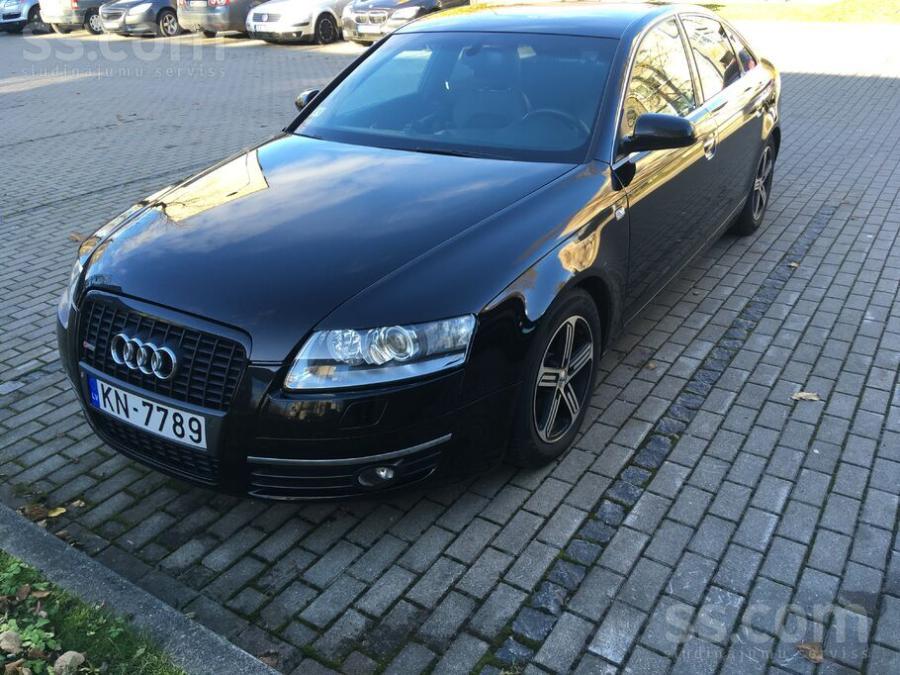 Melns Audi A6 2005 Rēzekne, ar dzinēja tilpumu 2.40 L un nobraukumu 310 tūkst. km par 1150 €, foto 1 vietnē AUTOMOTO.COM.LV