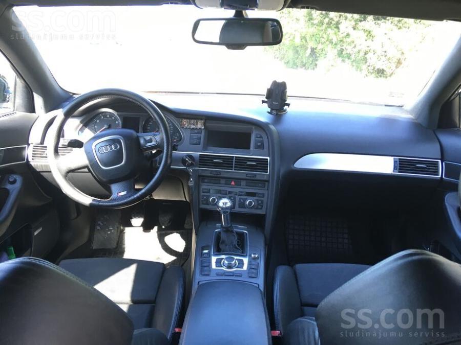 Melns Audi A6 2005 Rēzekne, ar dzinēja tilpumu 2.40 L un nobraukumu 310 tūkst. km par 1150 €, foto 6 vietnē AUTOMOTO.COM.LV