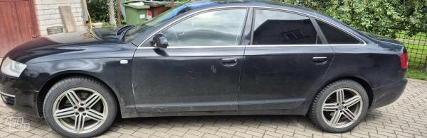 Black Audi A6 2005 in Raseiniai, with an engine capacity of 2.70 L and mileage of 38 thousand km for 2200 €, photo 3 on AUTOMOTO.COM.LV