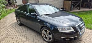 Black Audi A6 2005 in Raseiniai, with an engine capacity of 2.70 L and mileage of 38 thousand km for 2200 €, photo 5 on AUTOMOTO.COM.LV