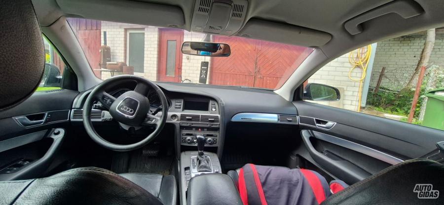Black Audi A6 2005 in Raseiniai, with an engine capacity of 2.70 L and mileage of 38 thousand km for 2200 €, photo 6 on AUTOMOTO.COM.LV