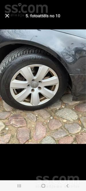 Black Audi A6 2005 in Kuldiga, with an engine capacity of 3.00 L and mileage of 346 thousand km for 3050 €, photo 6 on AUTOMOTO.COM.LV
