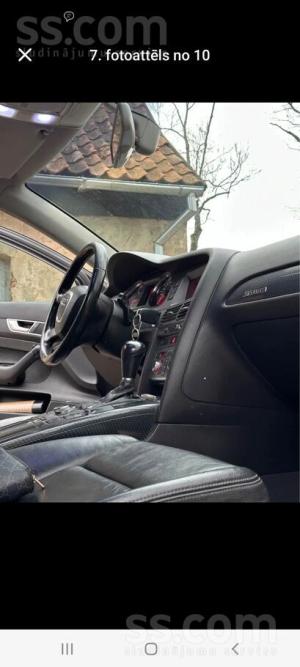 Black Audi A6 2005 in Kuldiga, with an engine capacity of 3.00 L and mileage of 346 thousand km for 3050 €, photo 8 on AUTOMOTO.COM.LV