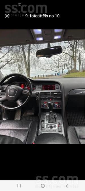 Black Audi A6 2005 in Kuldiga, with an engine capacity of 3.00 L and mileage of 346 thousand km for 3050 €, photo 10 on AUTOMOTO.COM.LV