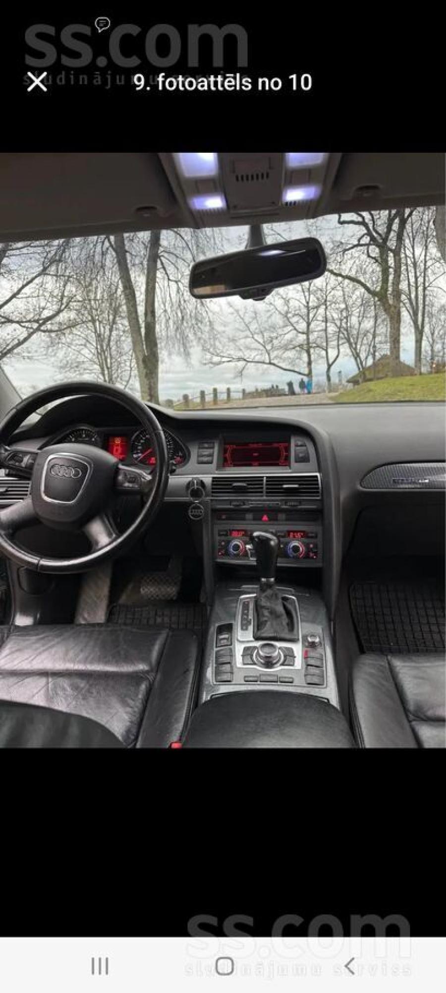 Black Audi A6 2005 in Kuldiga, with an engine capacity of 3.00 L and mileage of 346 thousand km for 3050 €, photo 10 on AUTOMOTO.COM.LV