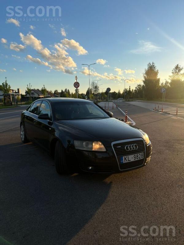 Black Audi A6 2005 in Jelgava, with an engine capacity of 2.70 L and mileage of 357 thousand km for 2300 €, photo 9 on AUTOMOTO.COM.LV