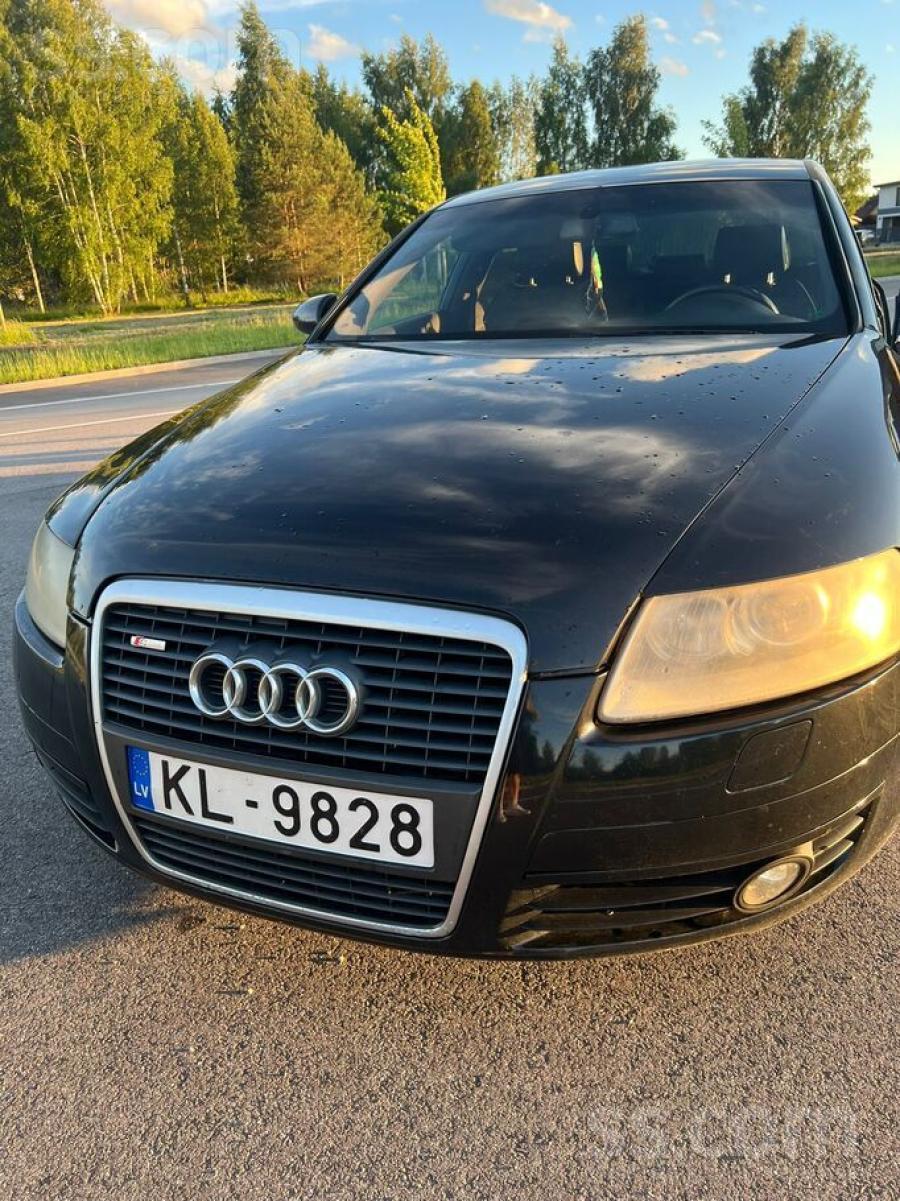 Черный Ауди А6 2005 в Елгава, объемом двигателя 2.70 л и пробегом 357 тыс. км за 2300 €, фото 3 на AUTOMOTO.COM.LV