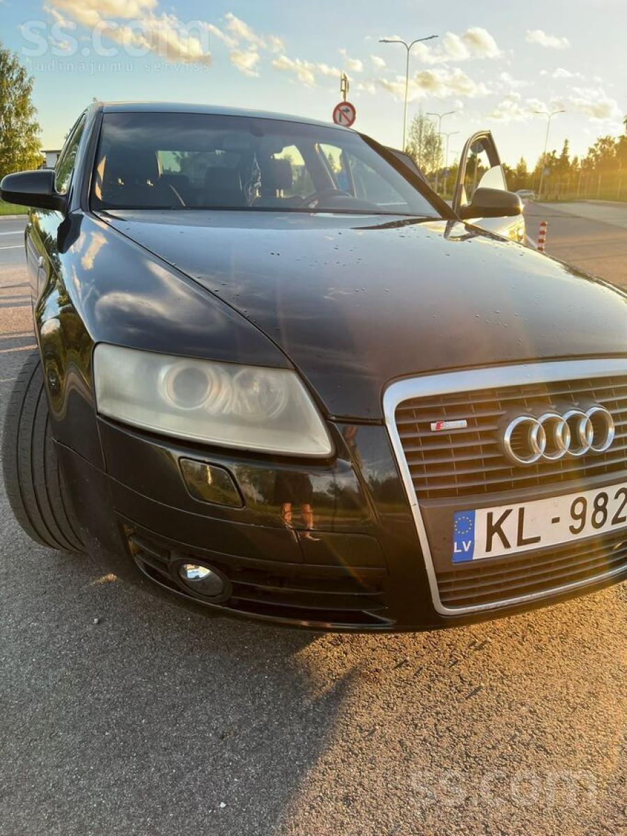 Черный Ауди А6 2005 в Елгава, объемом двигателя 2.70 л и пробегом 357 тыс. км за 2300 €, фото 4 на AUTOMOTO.COM.LV