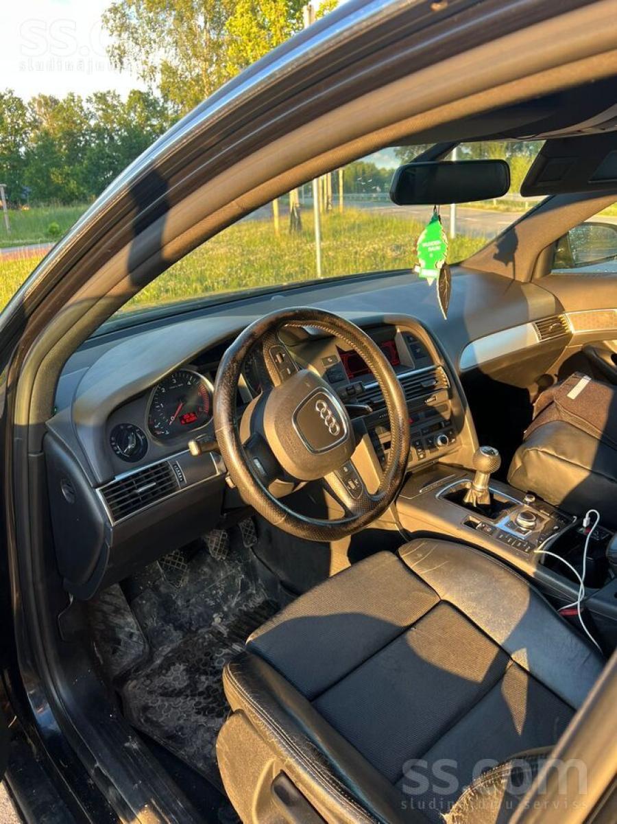 Черный Ауди А6 2005 в Елгава, объемом двигателя 2.70 л и пробегом 357 тыс. км за 2300 €, фото 5 на AUTOMOTO.COM.LV