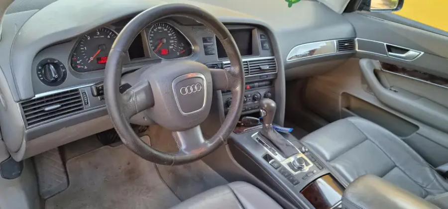 Melns Audi A6 2005 Valmiera, ar dzinēja tilpumu 3.00 L un nobraukumu 376 tūkst. km par 1800 €, foto 9 vietnē AUTOMOTO.COM.LV