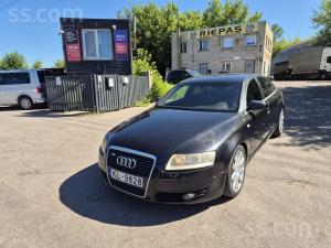 Melns Audi A6 2005 Rīga, ar dzinēja tilpumu 2.70 L un nobraukumu 358 tūkst. km par 2190 €, foto 4 vietnē AUTOMOTO.COM.LV