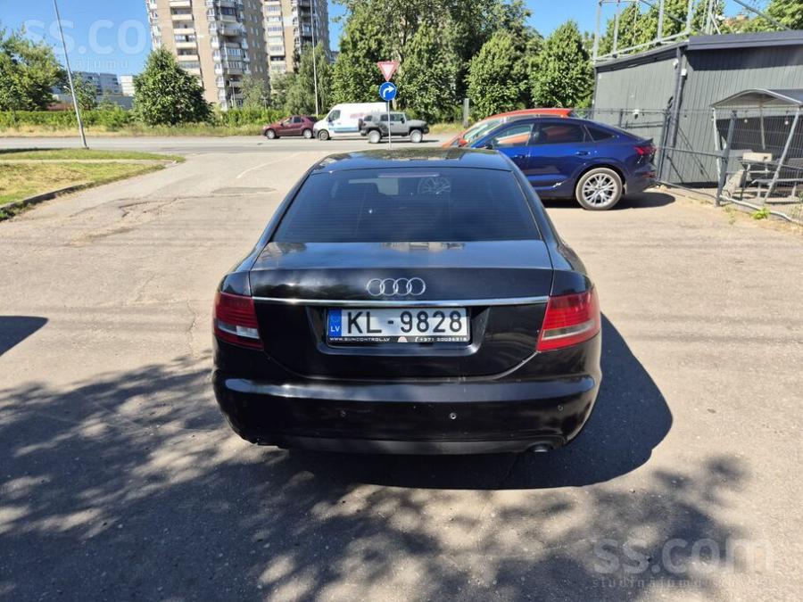 Melns Audi A6 2005 Rīga, ar dzinēja tilpumu 2.70 L un nobraukumu 358 tūkst. km par 2190 €, foto 7 vietnē AUTOMOTO.COM.LV