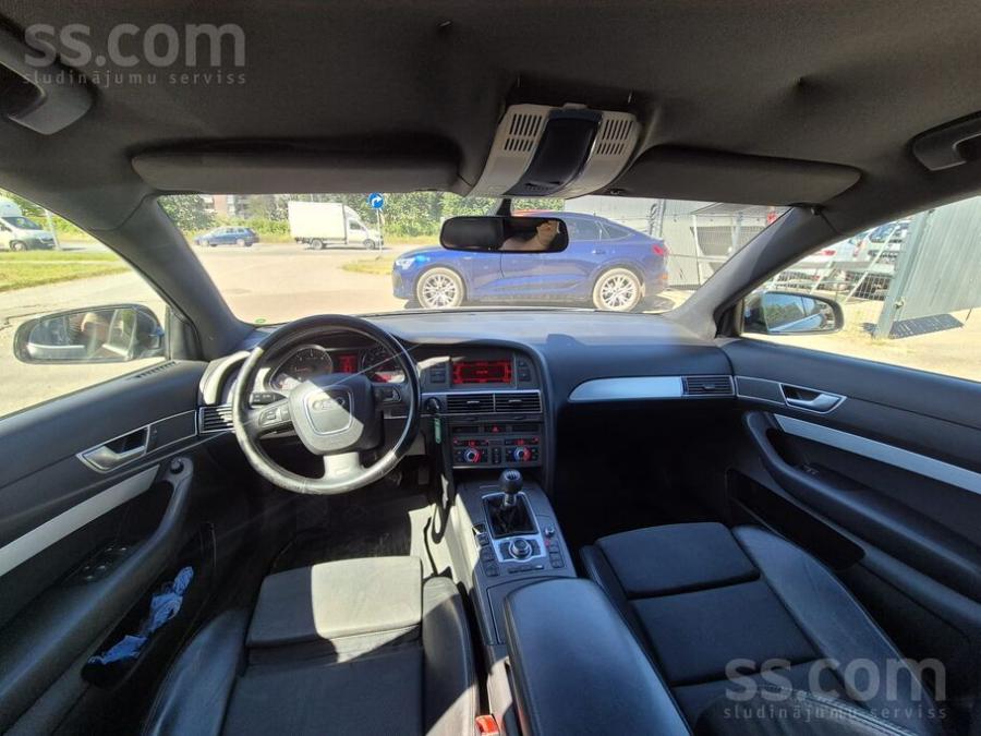 Melns Audi A6 2005 Rīga, ar dzinēja tilpumu 2.70 L un nobraukumu 358 tūkst. km par 2190 €, foto 10 vietnē AUTOMOTO.COM.LV