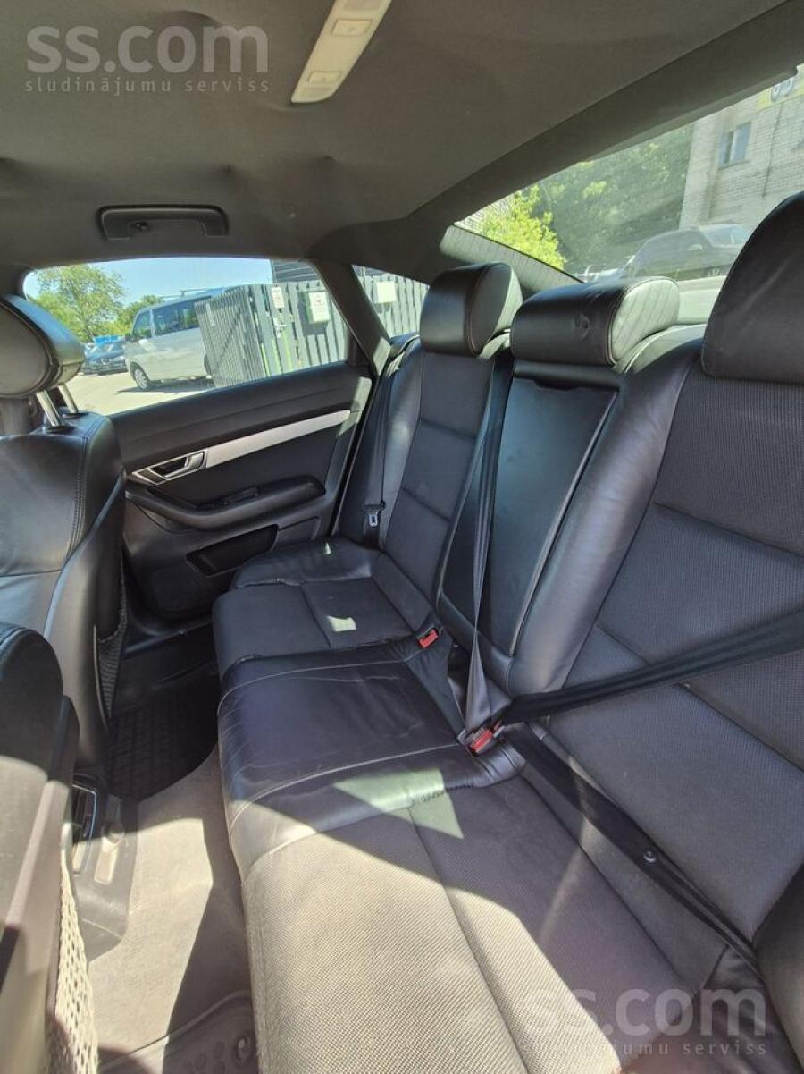 Melns Audi A6 2005 Rīga, ar dzinēja tilpumu 2.70 L un nobraukumu 358 tūkst. km par 2190 €, foto 11 vietnē AUTOMOTO.COM.LV