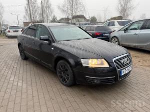 Black Audi A6 2005 in Riga, with an engine capacity of 2.40 L and mileage of 285 thousand km for 1250 €, photo  on AUTOMOTO.COM.LV