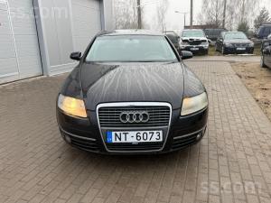 Black Audi A6 2005 in Riga, with an engine capacity of 2.40 L and mileage of 285 thousand km for 1250 €, photo 3 on AUTOMOTO.COM.LV