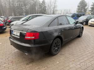 Black Audi A6 2005 in Riga, with an engine capacity of 2.40 L and mileage of 285 thousand km for 1250 €, photo 6 on AUTOMOTO.COM.LV