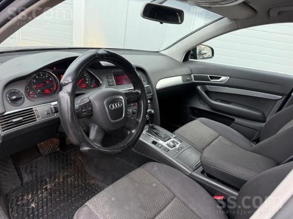Melns Audi A6 2005 Rīga, ar dzinēja tilpumu 2.40 L un nobraukumu 285 tūkst. km par 1250 €, foto 6 vietnē AUTOMOTO.COM.LV