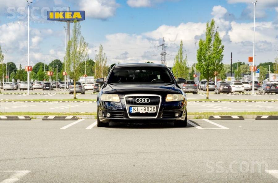 Melns Audi A6 2005 Rīga, ar dzinēja tilpumu 2.70 L un nobraukumu 358 tūkst. km par 1990 €, foto 4 vietnē AUTOMOTO.COM.LV