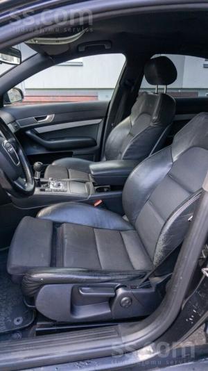 Melns Audi A6 2005 Rīga, ar dzinēja tilpumu 2.70 L un nobraukumu 358 tūkst. km par 1990 €, foto 20 vietnē AUTOMOTO.COM.LV