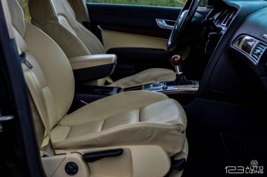 Melns Audi A6 2005 Kretinga, ar dzinēja tilpumu 2.40 L un nobraukumu 220 tūkst. km par 2950 €, foto 13 vietnē AUTOMOTO.COM.LV