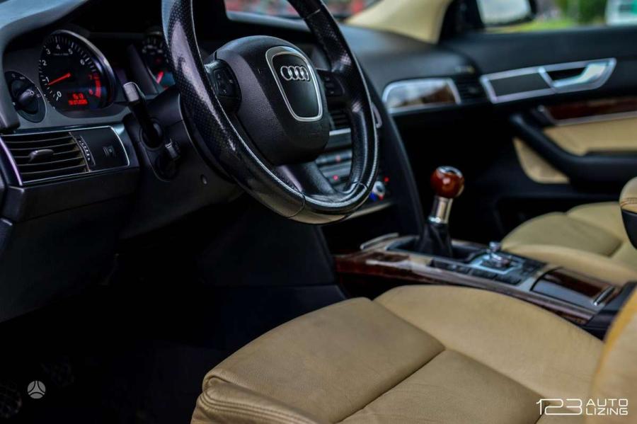 Melns Audi A6 2005 Kretinga, ar dzinēja tilpumu 2.40 L un nobraukumu 220 tūkst. km par 2950 €, foto 16 vietnē AUTOMOTO.COM.LV